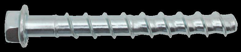 POWERS INDUSTRIES PFM1411220 Screw-Bolt™+ Screw Anchor 3/8 in Hex ...