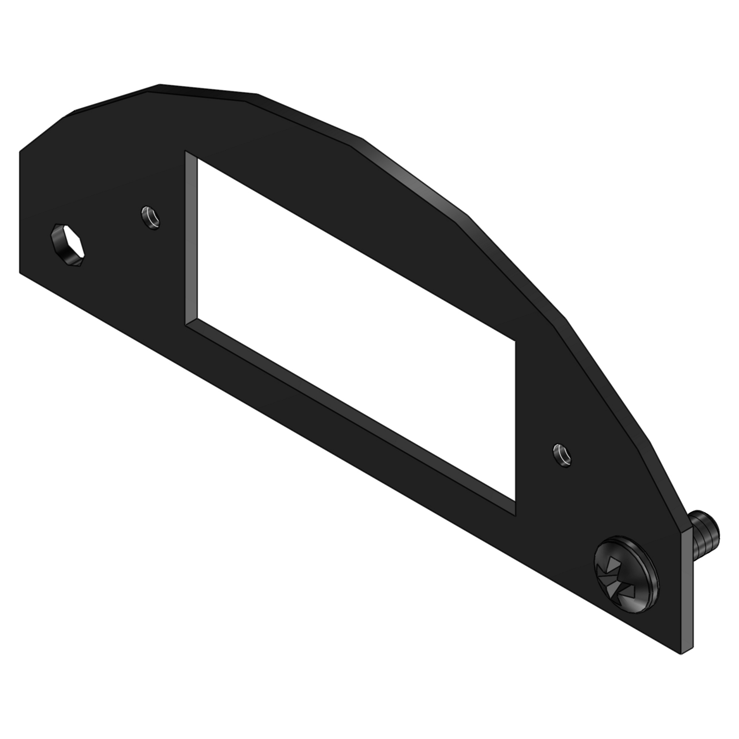 ABB FPT4-CPB-1MAAP Plate communications device steel for Extron MAAP plate