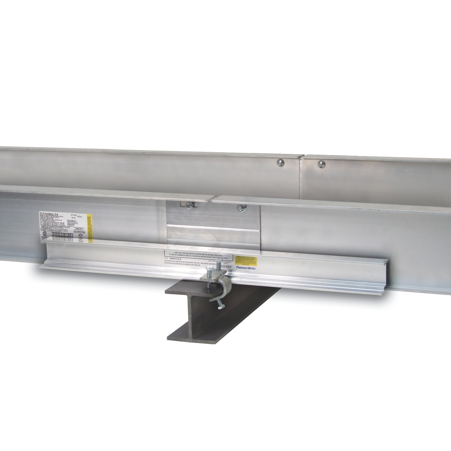 ABB ABW46-OSS-B Splice adaptor over support beam installation