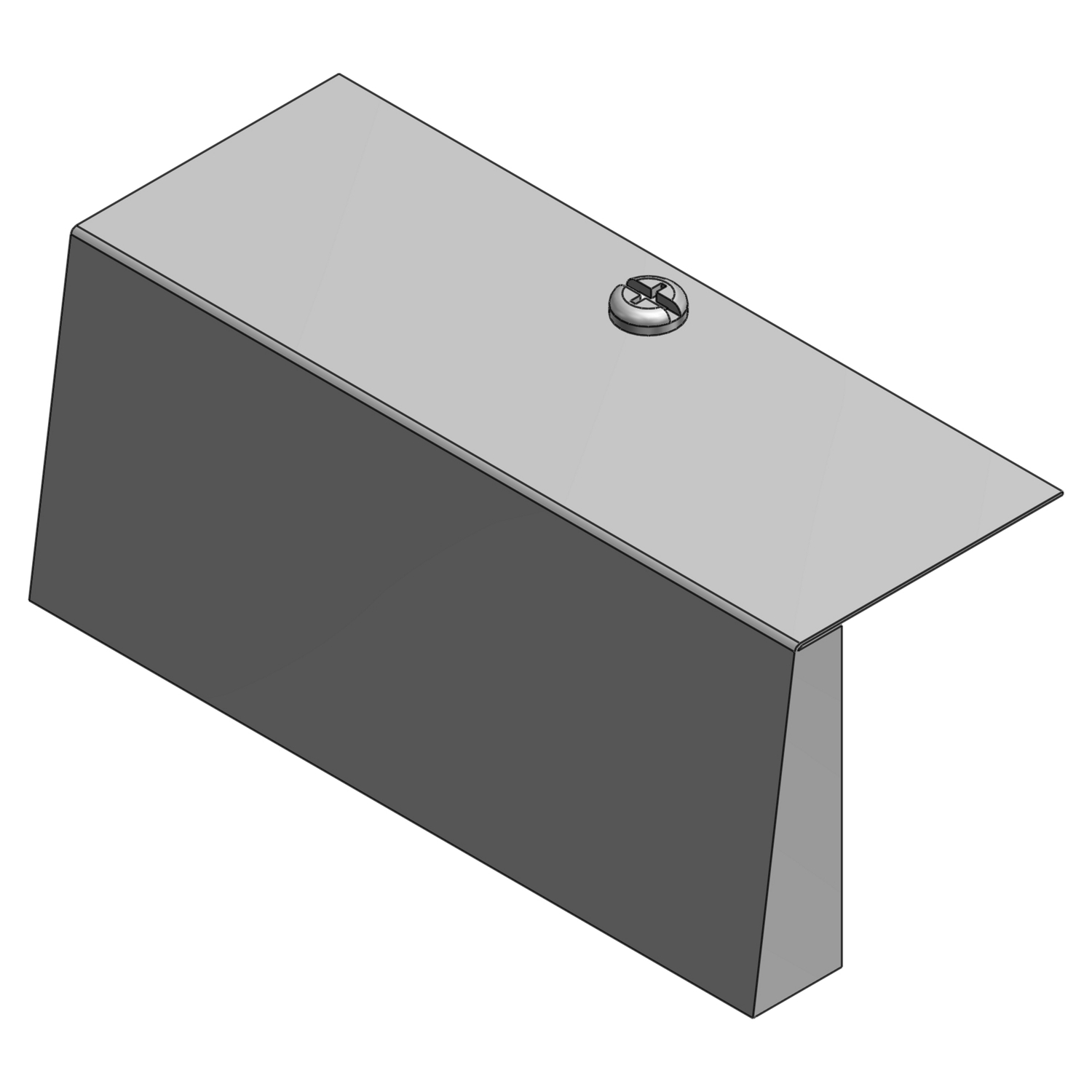 ABB 664 S BP Plate blank steel for 664 series floor box