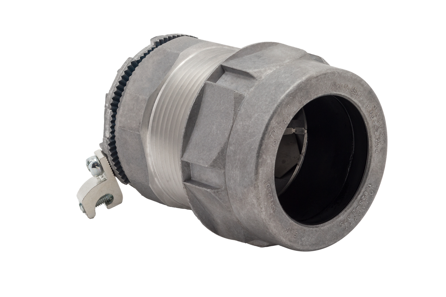 ABB 2'' Connector locknut ground str alu STAR TECK