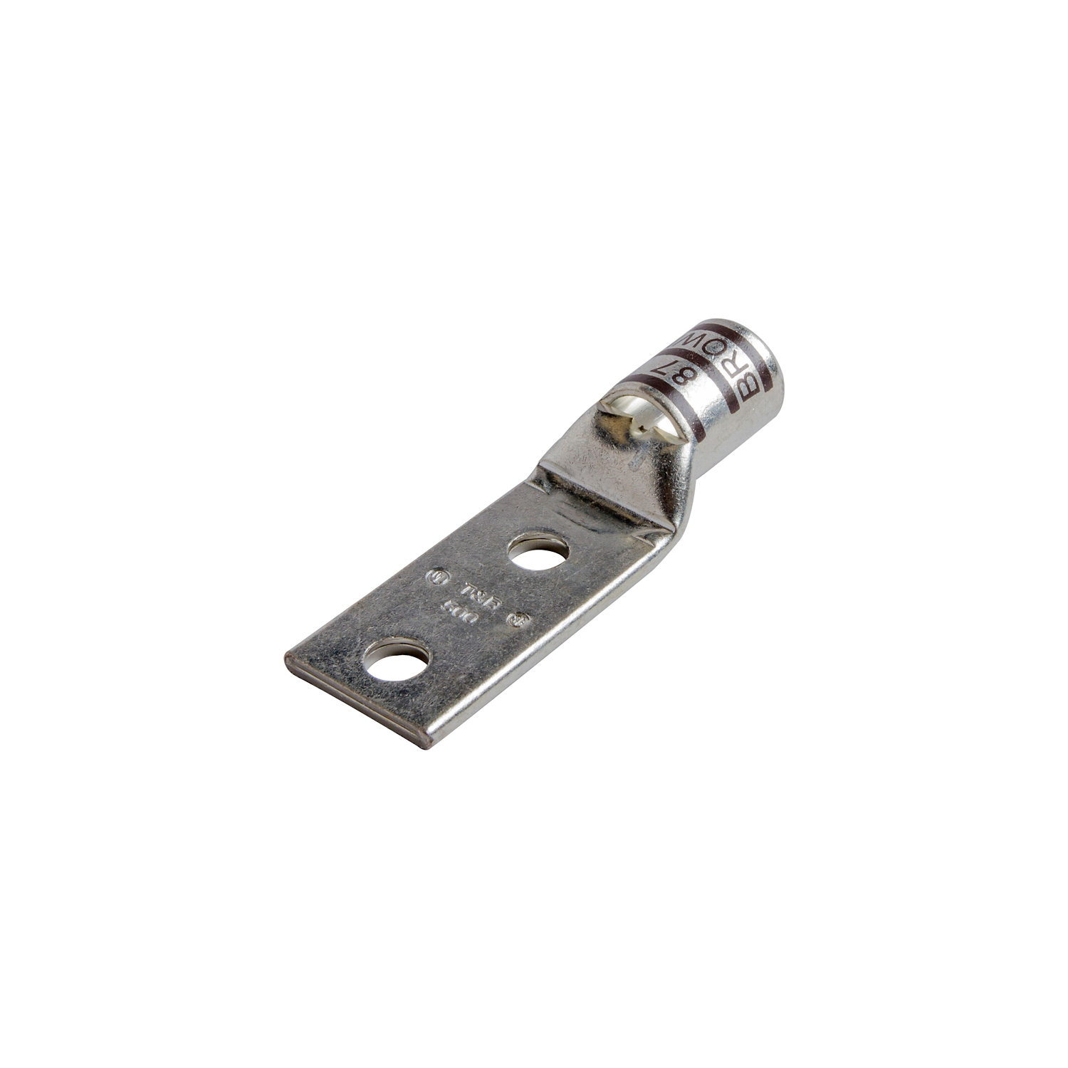 ABB 54286 Color-Keyed® Compression Lug with Sight Hole 2 Holes Copper ...