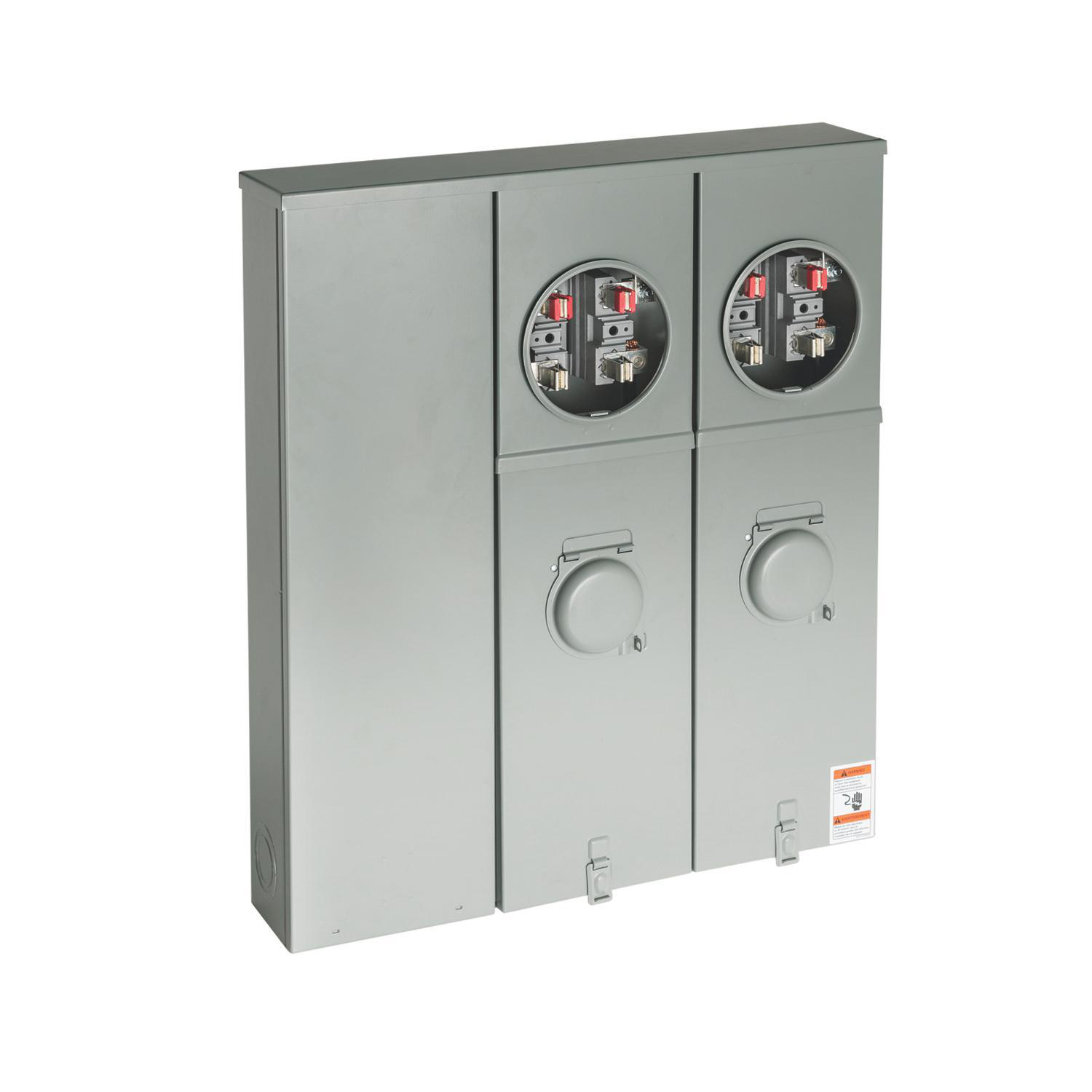ABB CO23-200HI-U Microlectric® Combination Meter Socket with Breaker ...
