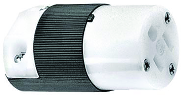 HUBBELL HBL5269C Insulgrip® Straight Blade Female Connector Standard 15 ...