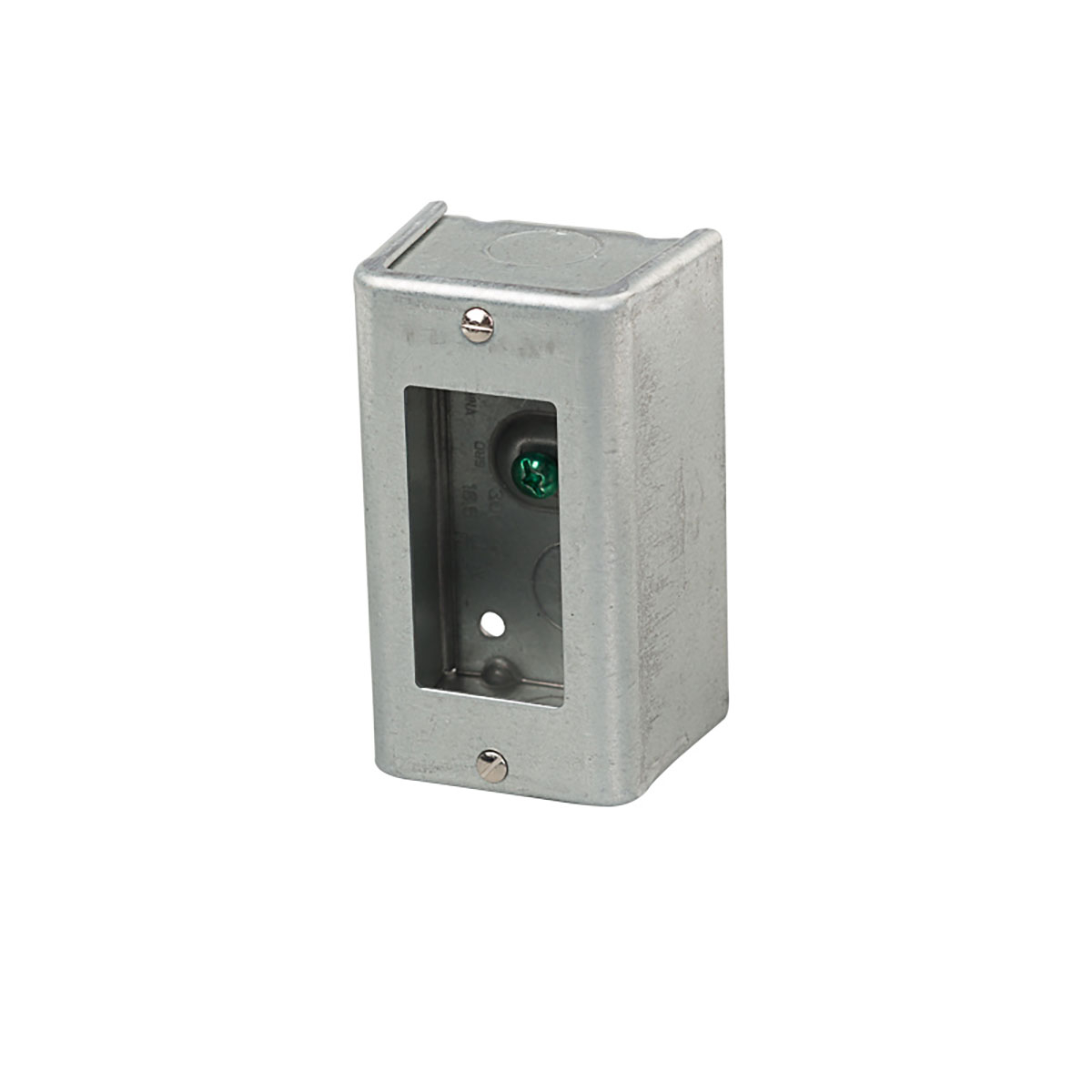 ABB 1198 Steel City® Utility Box 1-Outlet Silver