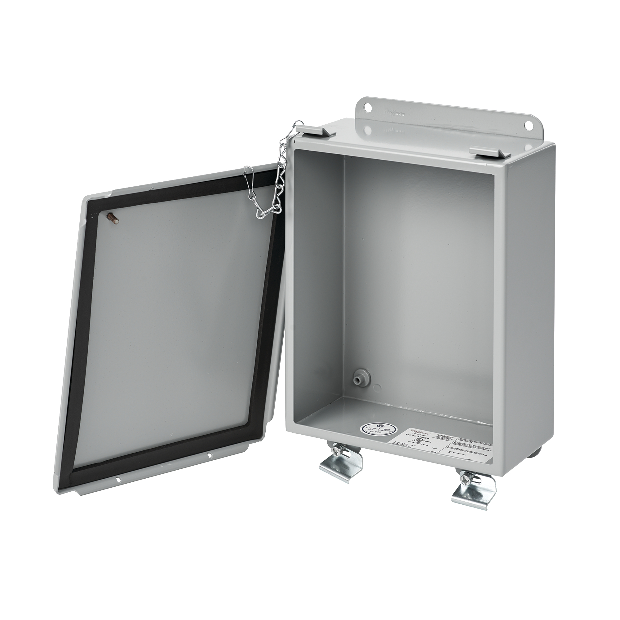 HOFFMAN A806LP Hoffman Junction Box Steel NEMA 12, IP65 8 in H x 6 in W ...