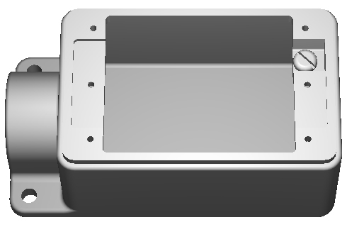 EGS FS1 BOITE FS 1G 1/2PO METAL